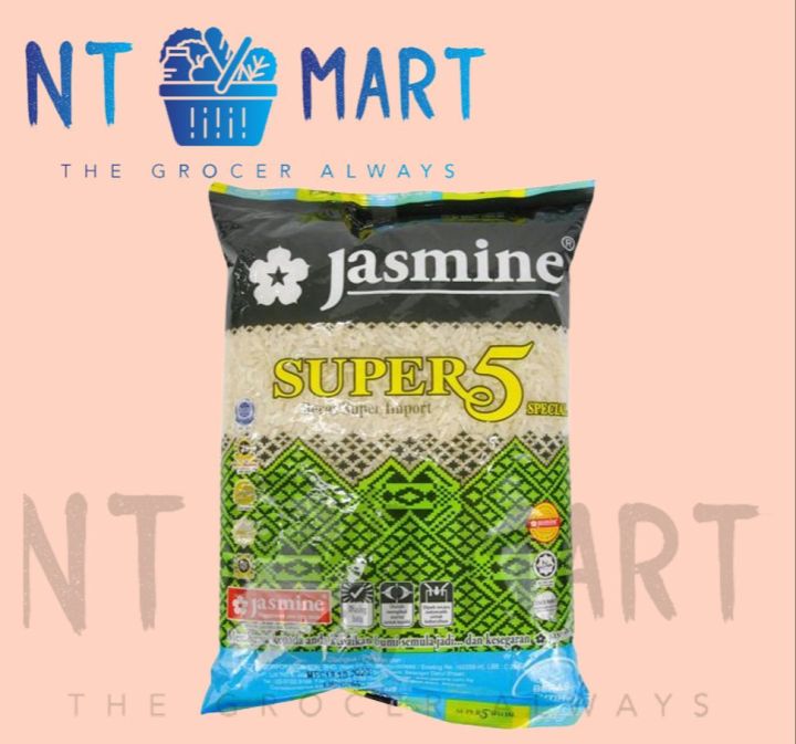 Jasmine Super 5 Imported Rice 1KG | Lazada