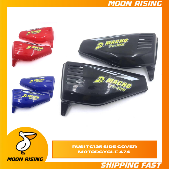 RUSI TC125 MOTORCYCLE SIDE COVER A74 | Lazada PH