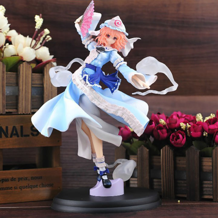 Japanese Anime TouHou Project Game Saigyouji Yuyuko PVC Action Figure ...