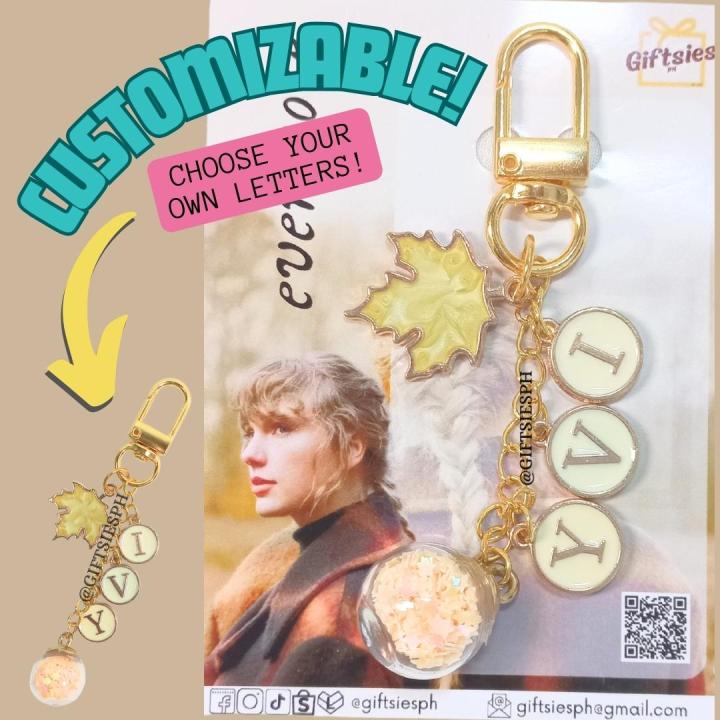 CUSTOMIZED keychain EVERMORE Taylor Swift Album Taylors Version ...