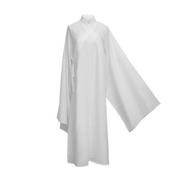 Hanfu Ming-made round neck robe with straight lining robe and bottoming ...