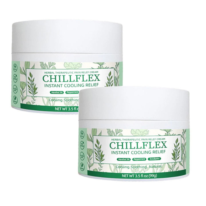 CHILLFLEX Menthol Soothing Cream Joint Activities Throughout The Body ...