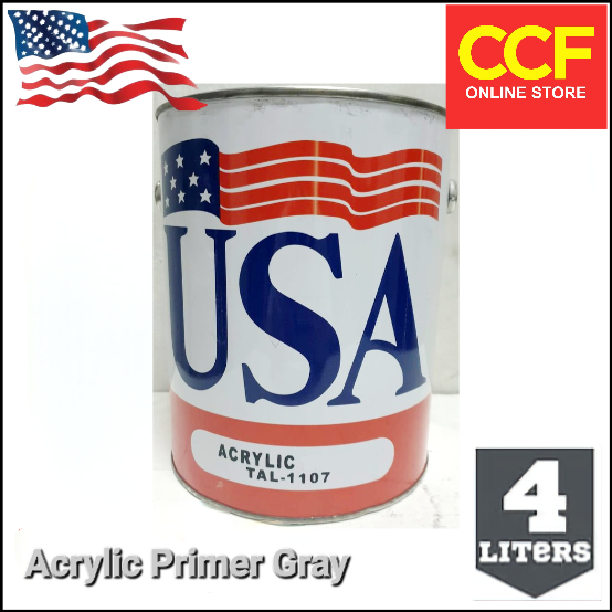 USA Automotive Acrylic Primer Gray Car Paints 4 Liters | Lazada PH