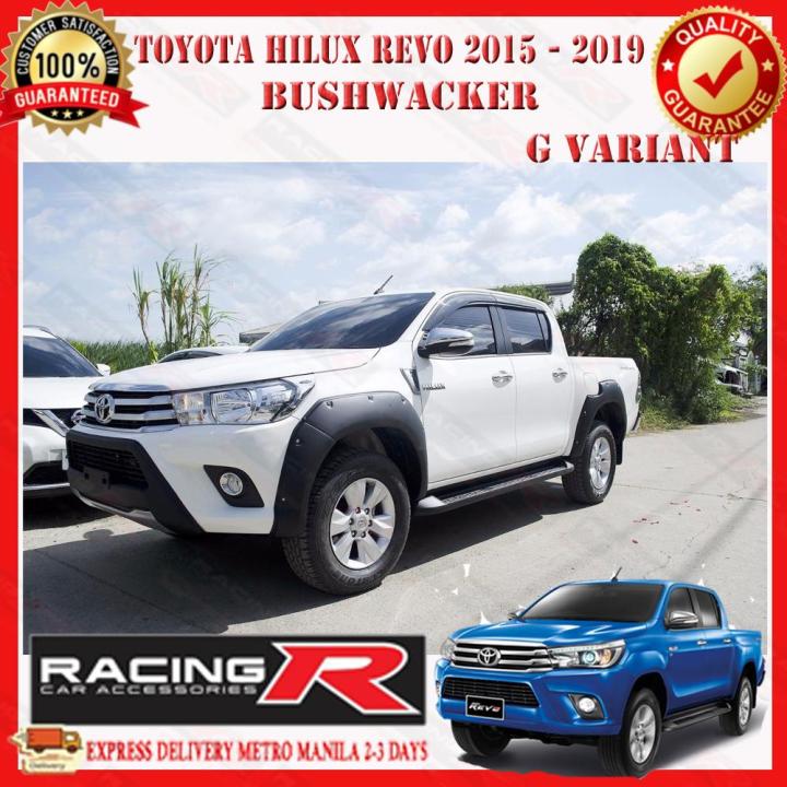 Toyota Hilux Revo 2015 to 2018 4x2 G Variant OEM Bushwacker 2016 2017 ...