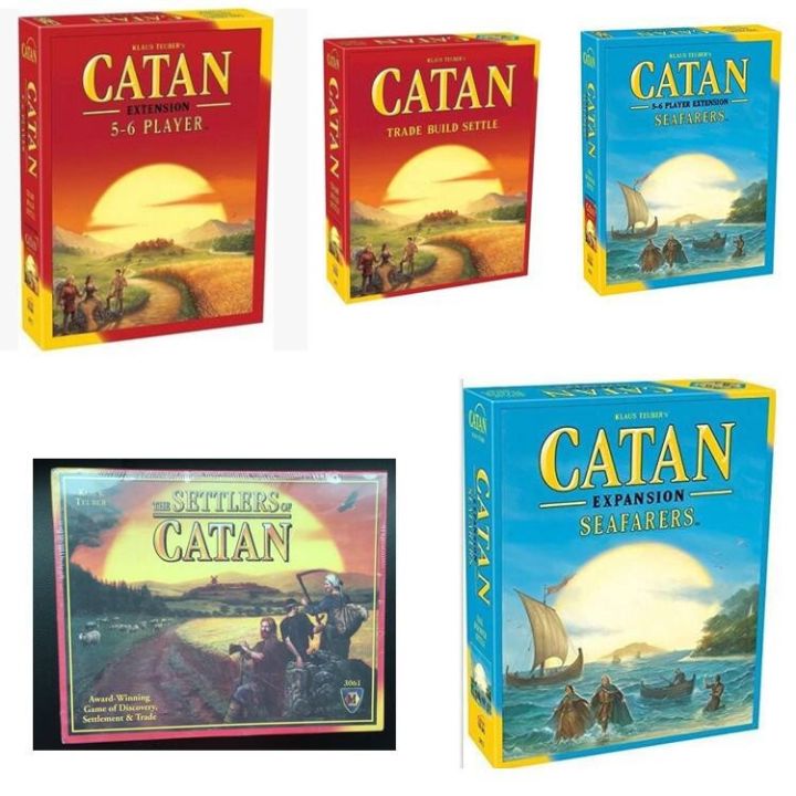 English version of Catan Catan board game educational leisure toy game ...