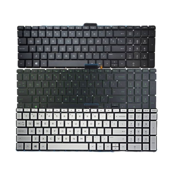 Keyboard For HP 15S-EQ 15S-ER 15S-FR TPN-Q222 Q230 15-bw0xx Laptop ...