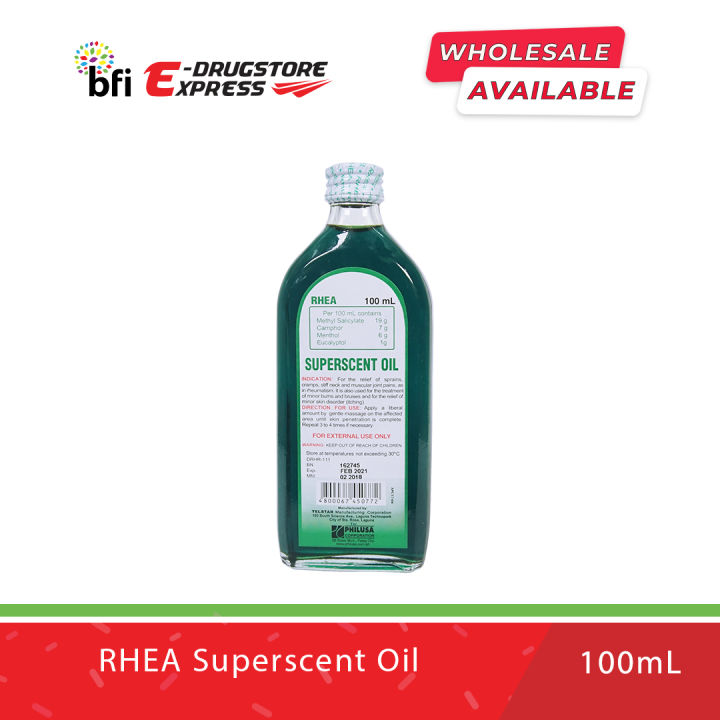 BFI E-Drugstore RHEA Superscent Oil 100ml | Lazada PH