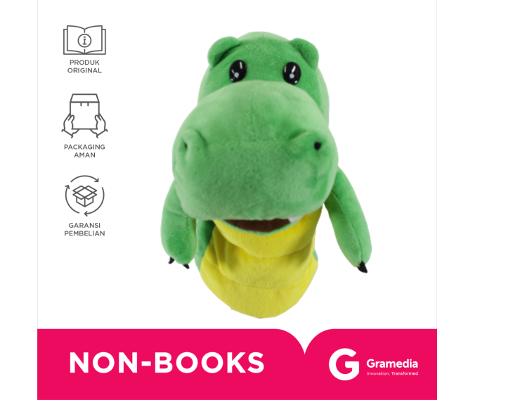 Boneka Tangan - Gramedia Handpuppet Tyrannosaurus | Lazada Indonesia