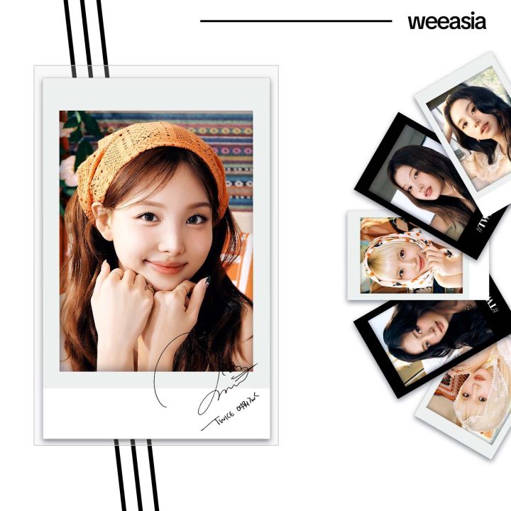 TWICE #TWICE5 ALBUM INSTAX INSPIRED KPOP PHOTOCARD HD Print with ...