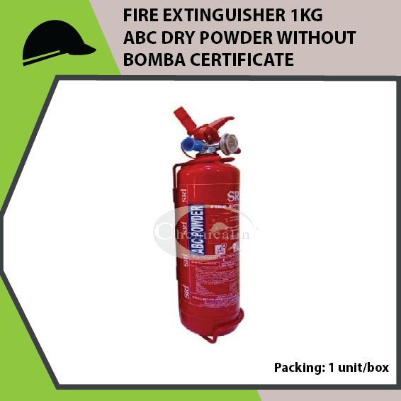 FIRE EXTINGUISHER 1KG ABC DRY POWDER WITHOUT BOMBA CERTIFICATE (SRI ...