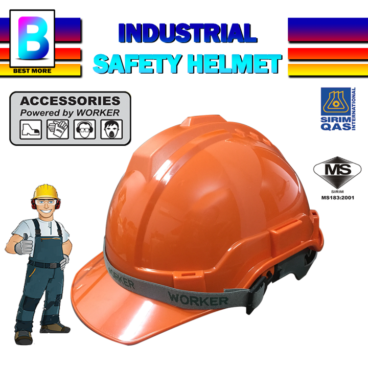 Safety Helmet Industrial (SIRIM) | Lazada