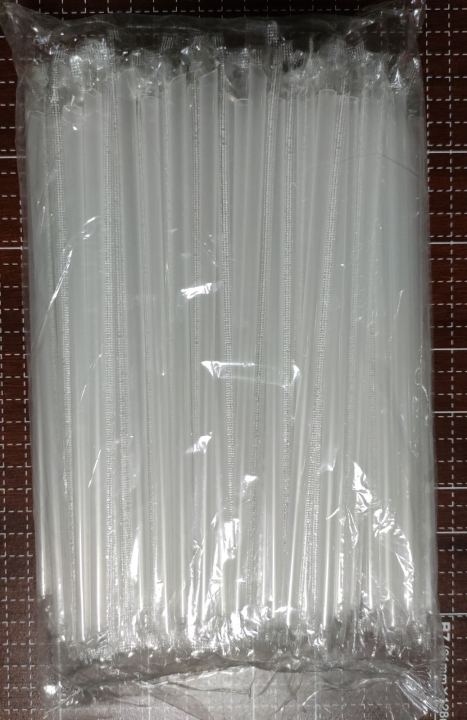 Single Individual Wrapped Pointed Straw / Bending Straw 100pcs | Lazada PH