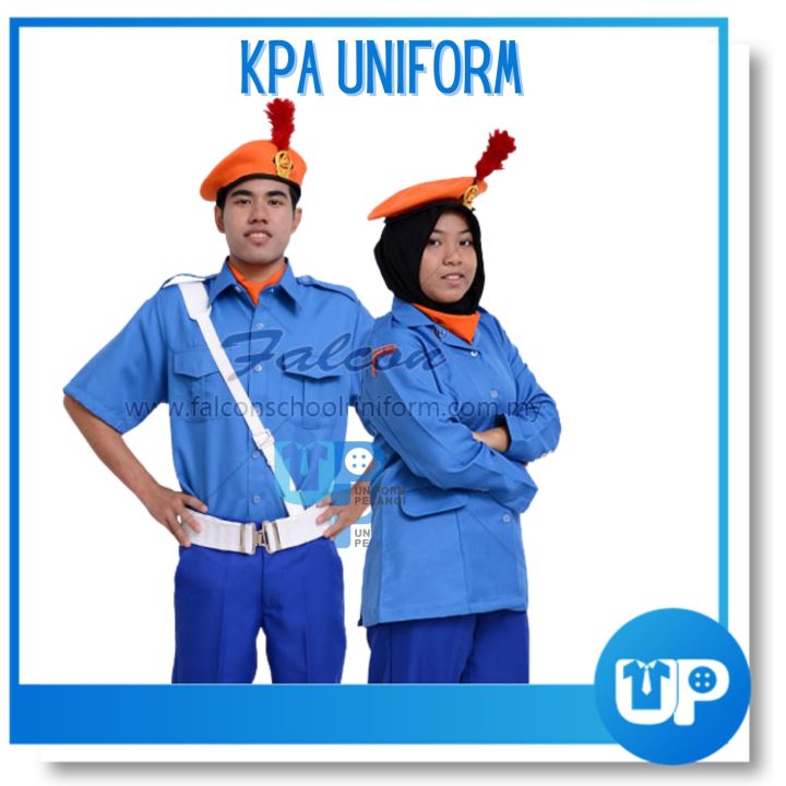 Baju Uniform KPA Kaspa Kadet Pertahanan Awam Kokurikulum Lengan Pendek ...