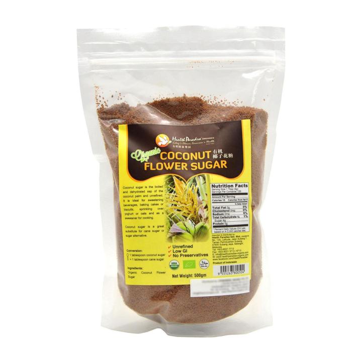 Health Paradise Organic Coconut Flower Sugar | Lazada Singapore