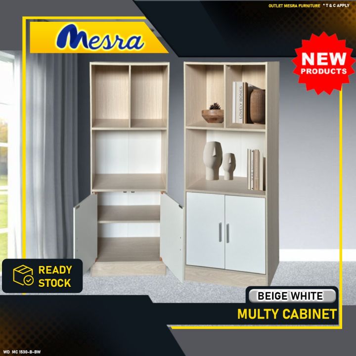 MESRA-Multipurpose Cabinet Display Cabinet Almari Pameran Almari Buku ...