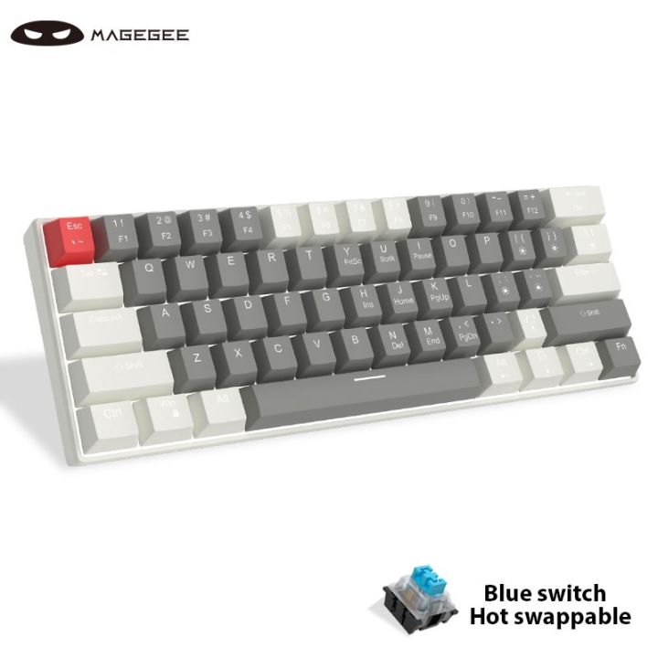 【apply】 【Free Shipping】MageGee Mini 60% Mechanical Gaming Keyboard ...