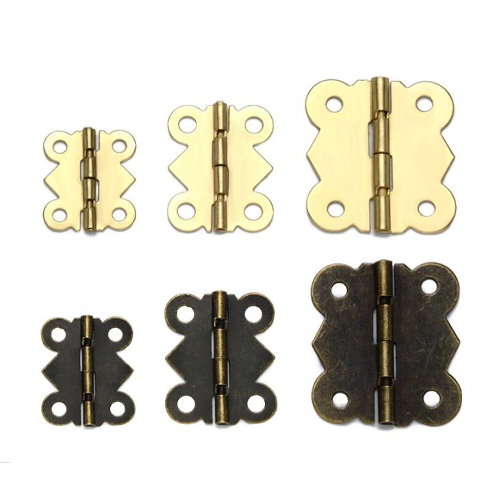 Retro Mini Miniature Jewel Box Casket Hinges 90 Degree All Hinge 20pcs ...
