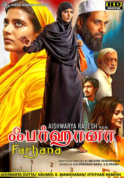 Farhana (2023) Tamil Movie DVD | Lazada