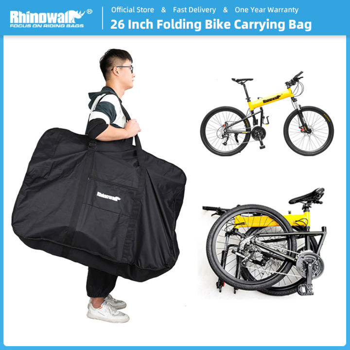 Rhinowalk Folding Bicycle Carrying Bag 26 Inch Portable Cycling Bike ...