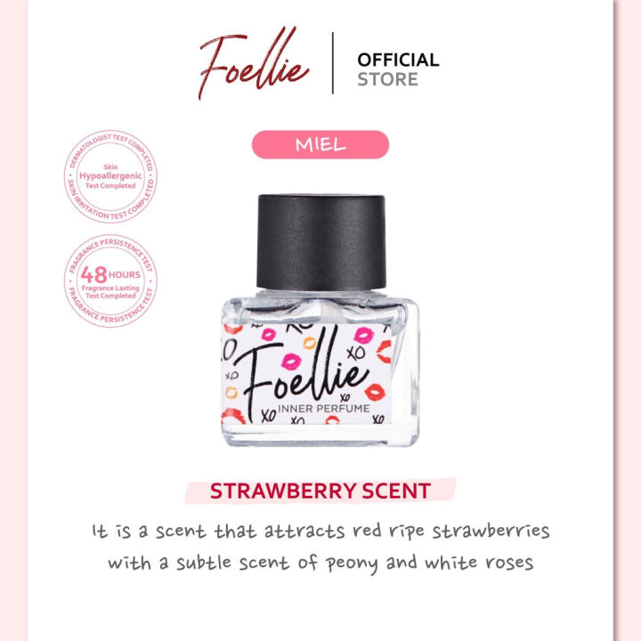 Foellie INTIMATE INNER PERFUME Eau De Miel (5ml) | Lazada