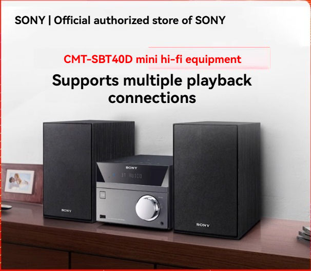 Sony CMT-SBT40D wireless Bluetooth mini combination speaker with fever ...