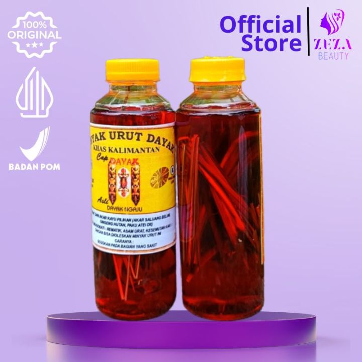 minyak urut obat gosok Dayak asli kalimantan u rematik pegal keseleo ...