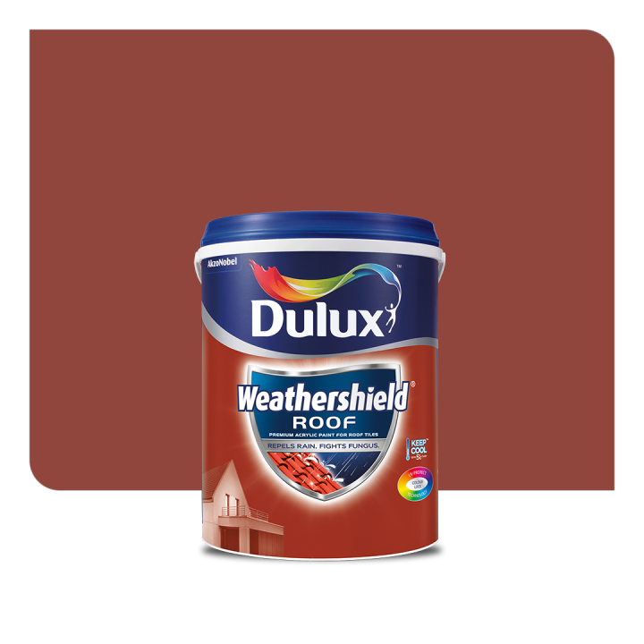 Dulux Weathershield Roof - Exterior Paint (Ready Mix Colours) | Lazada