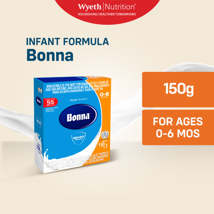 Bonna Stage 1 Infant Formula for 0 to 6 Months 150g | Lazada PH