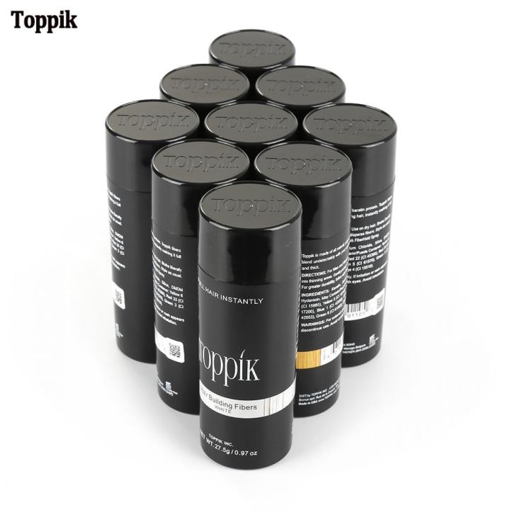 Toppik Hair Dressing Fiber Powder 27.5g For Hair Loss Concealer Thin ...