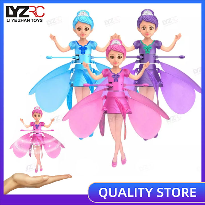 LYZRC 2022 Sensing Flying Pixie Toy Gesture Patung Terbang Toy ...