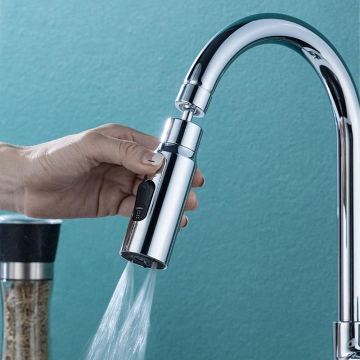Yidian Rotatable Faucet Extender 3 Modes Anti Splash Water Tap Filter