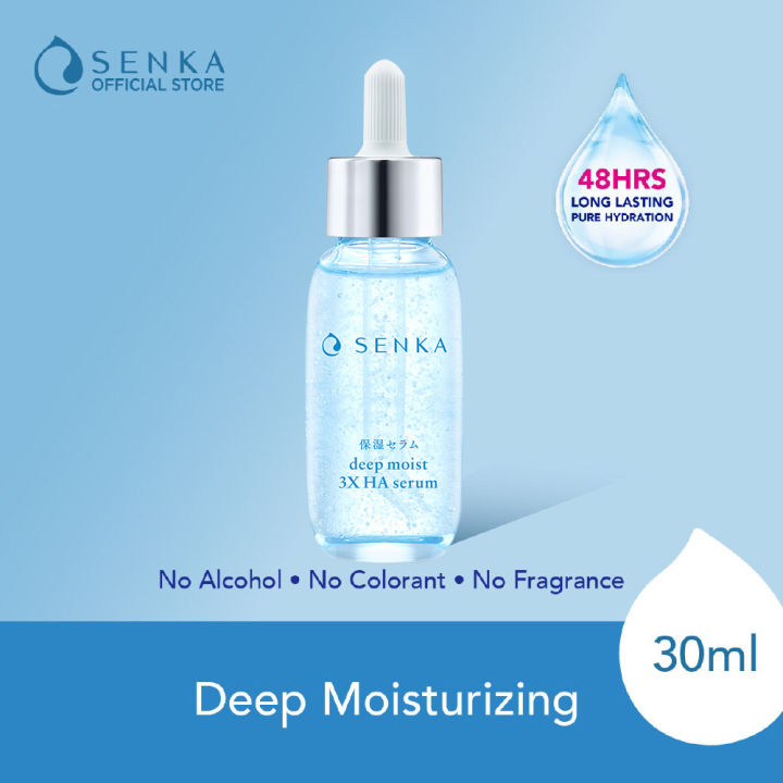 Senka Deep Moist 3X HA Serum 30ml | Lazada