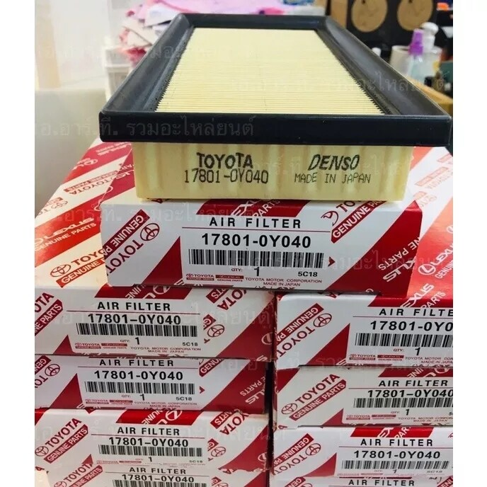 ตัวกรองอากาศจริงแท้ของ Toyota สำหรับรุ่นใหม่ Vios และ Ativ 14 รุ่น รหัส ...