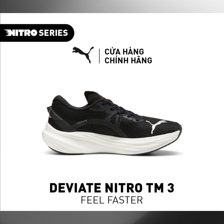 Giày Thể Thao PUMA Nam Deviate Nitro TM 3 Màu Đen | Lazada.vn