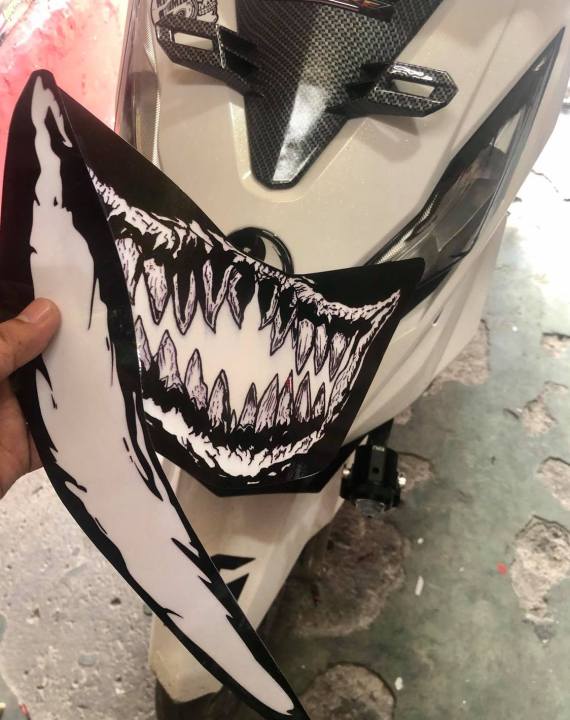 HONDA BEAT VENOM TRANSPARENT AND LAMINATED STICKER COMPATIBLE IN V2 AND ...