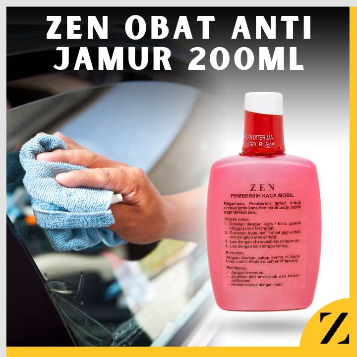 Obat Jamur ZEN Cairan Pembersih Penghilang Kaca Jamur Mobil Penghilang ...