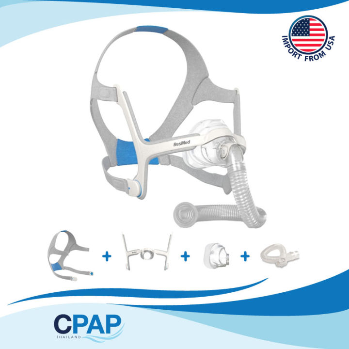 ResMed AirFit N20 Nasal CPAP Mask ได้ทั้งเซ็ตหน้ากาก AirFit N20 แบบครอบ ...