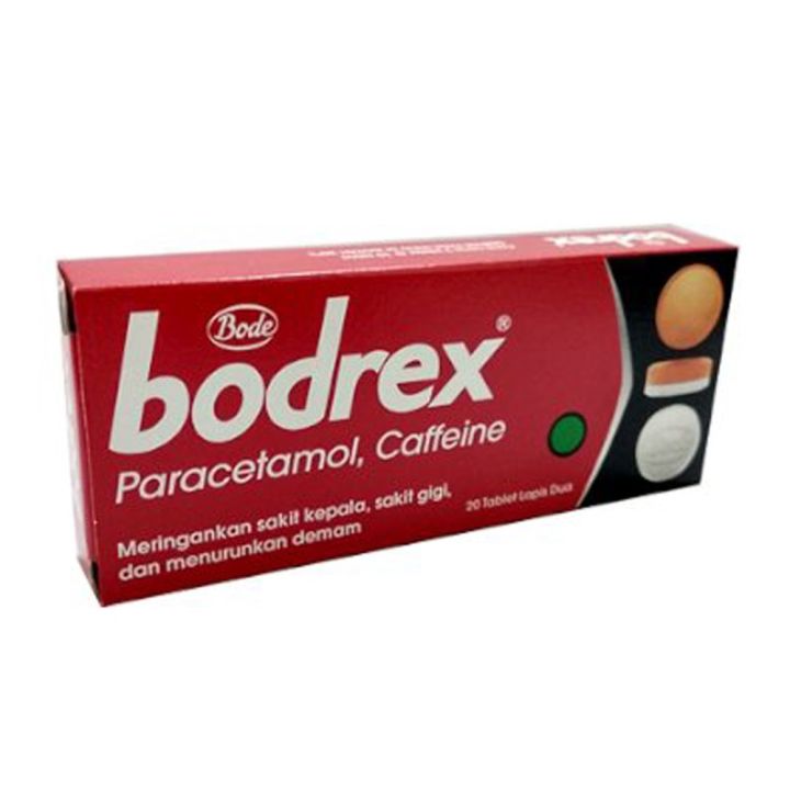 BODREX Obat Sakit Kepala 1 Box isi 2 Strip x 10 Tablet | Lazada Indonesia