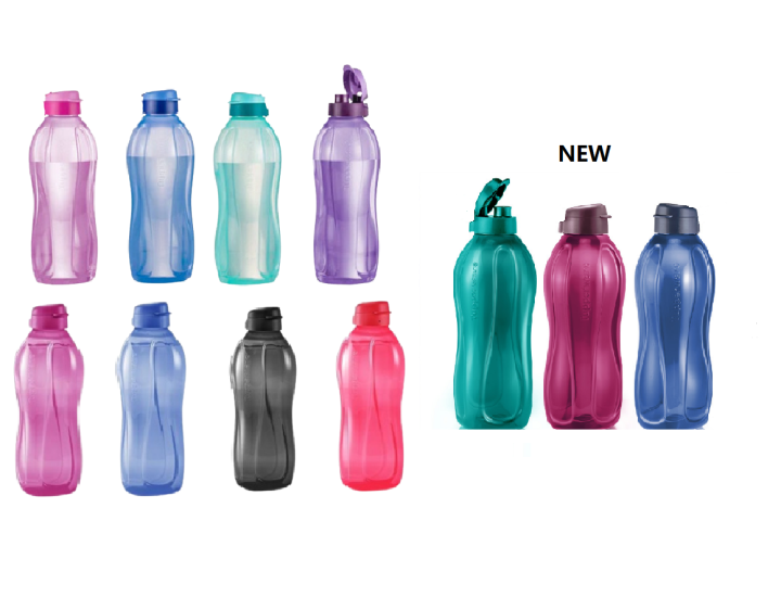 Tupperware Giant Eco Bottle (1) 2L Red / Blue / Black / Purple | Lazada