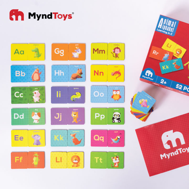 ĐỒ CHƠI XẾP HÌNH BẢNG CHỮ CÁI ANIMAL ALPHABET (LEARNING A - Z) DÀNH CHO ...