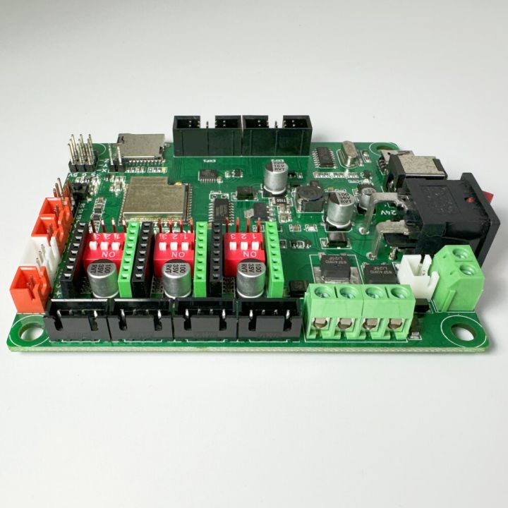 แผ่น Esp32 GRBL ตัวควบคุม CNC แบบ3บอร์ดควบคุมแกน CNC32ออฟไลน์ Mesin ...