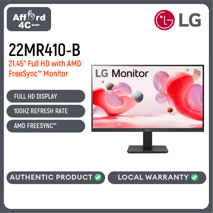 LG 22MR410-B 21.45'' Full HD monitor with AMD FreeSync™ | Lazada PH