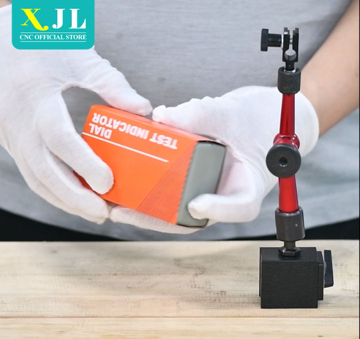 Dial Indicator Set 0-0.8mm Precision Magnetic Meter Seat Shockproof ...