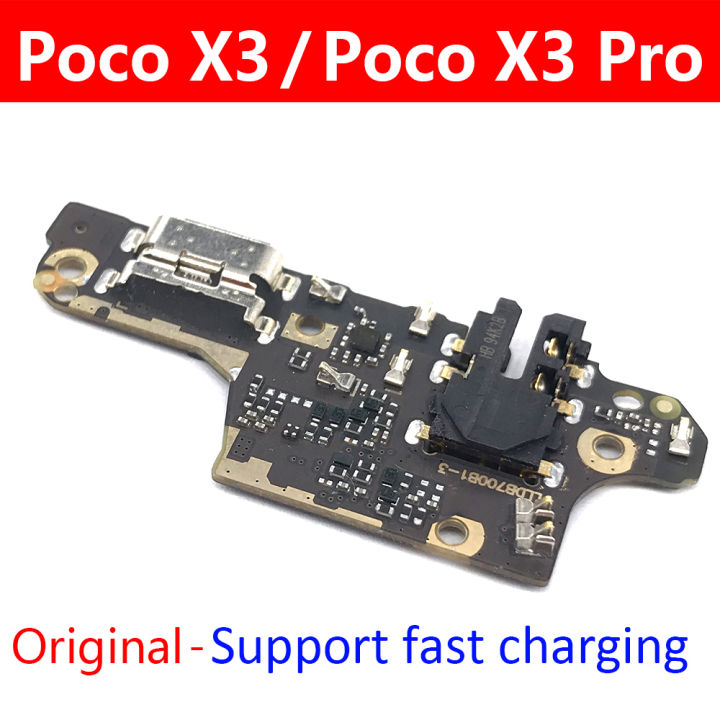 แผงวงจร PCB แบบยืดหยุ่นใหม่สำหรับ Xiaomi POCO X3 NFC เวอร์ชันทั่วโลก ...