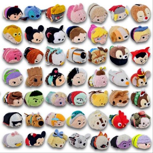Original Disney Tsum Tsum Mini Plushies Stuffed Toys Collection 3 ...