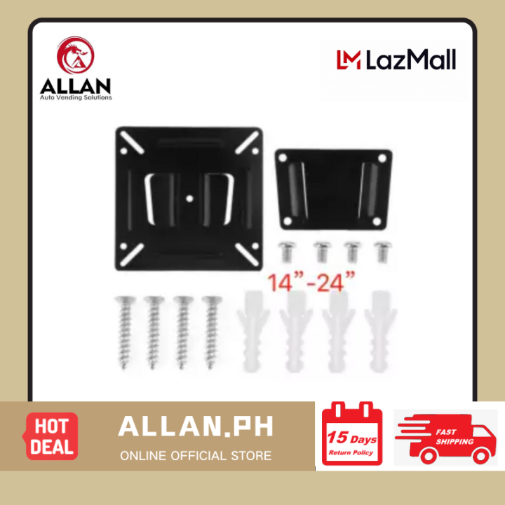 ALLAN Wall Mount Bracket for LED LCD TV Monitor Flat Panel TV Frame 14 ...