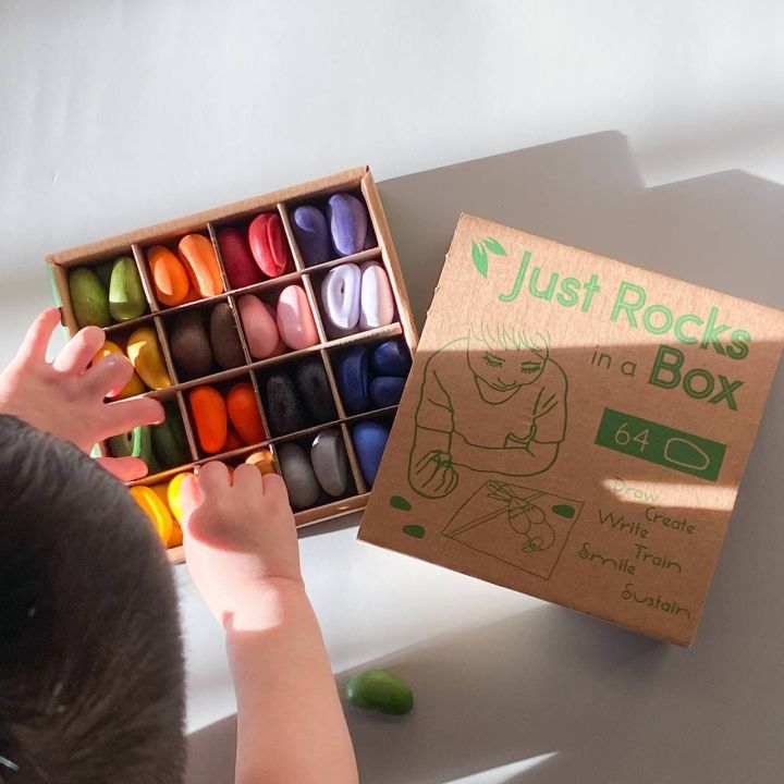 16 Color Just Rocks in a Box (64 rocks) by Lukas and Lukas | Lazada PH