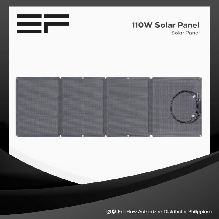 EcoFlow 110W Solar Panel Portable Solar Panel Board | EcoFlow PH ...