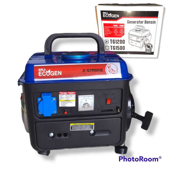 RYU Mesin Genset 1000 Watt 2 Tak / Gasoline Generator Set RS 1300 ...