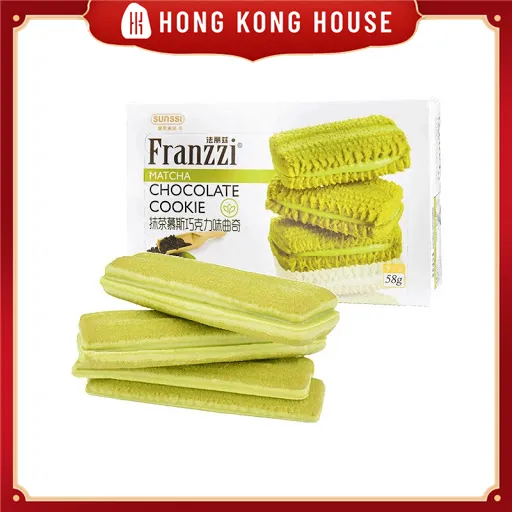 [China Heat] Franzzi Cookies (Matcha) 58g | Lazada PH